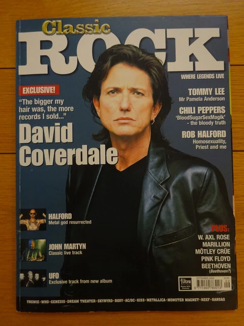 CLASSIC ROCK MAGAZINE 18 Sep 2000 Whitesnake Rob Halford Tommy Lee ...