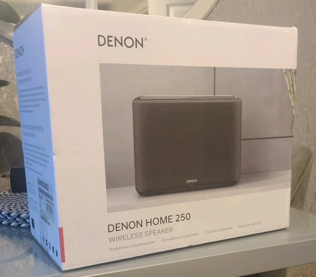 DENON HOME 250 Wireless Multi-Room Speaker, Black, New, Never opened £ ...
