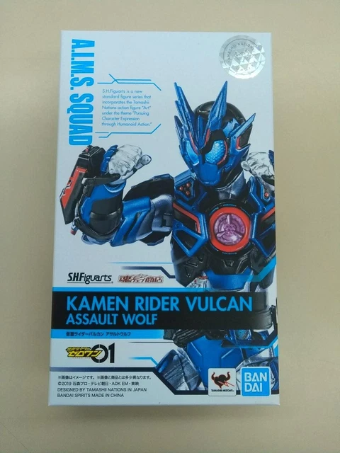 BANDAI SHFIGUARTS KAMEN Rider Vulcan Assault Wolf Kamen Rider Zero-One ...