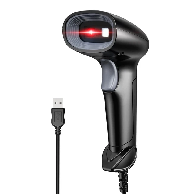 ANYEAST HANDHELD BARCODE Scanner Wired USB Cable 2D 1D QR CMOS Bar Code ...