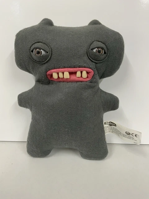 FUGGLER FUNNY UGLY Monster Gaptooth Mcgoo Grey Plush 22cm Toy £13.75 ...