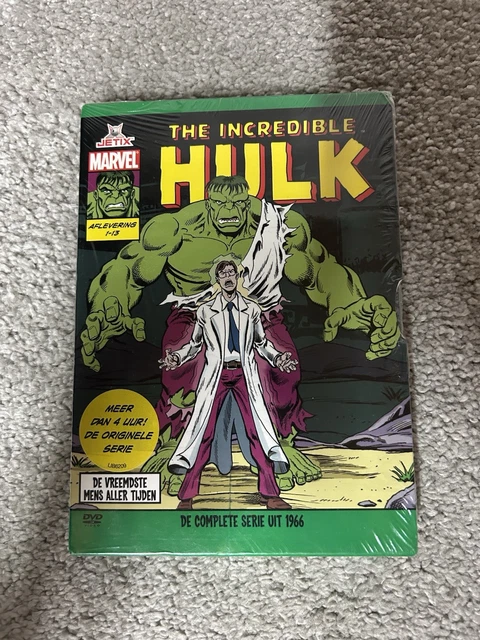 THE INCREDIBLE HULK Complete 1966 Series DVD Set Marvel Animated Season ...