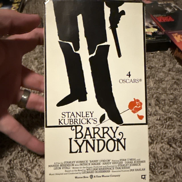 BARRY LYNDON (VHS Set Of 2, 1975, 1991) War Adventure, Stanley Kubrick ...