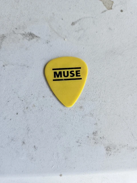 MUSE STAGE USED Guitar Pick Plectrum £2.21 - PicClick UK
