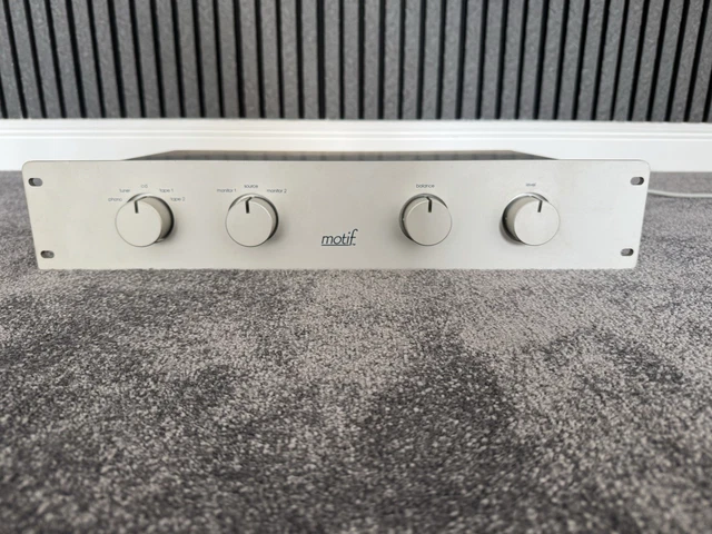 CONRAD JOHNSON MOTIF MC 8 Stereo Fet Preamplifier Amplifier £817.58 ...