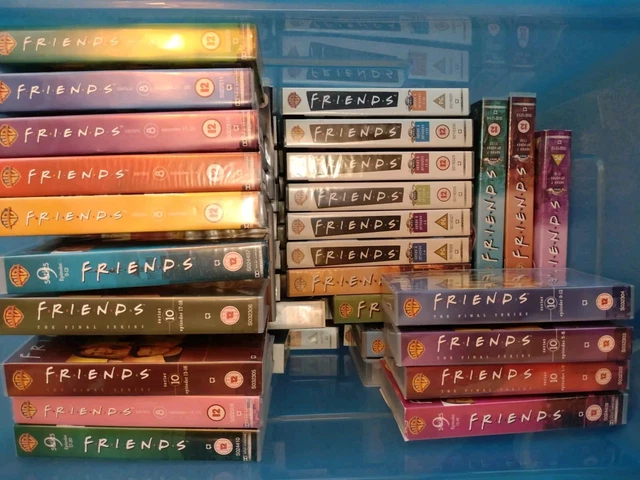 FRIENDS TV SERIES VHS Complete Collection (All 10 Series) £15.00 ...