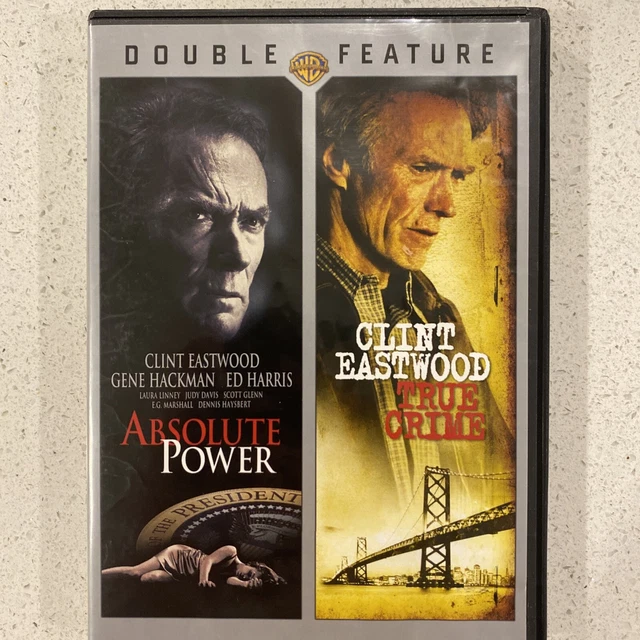 CLINT EASTWOOD DOUBLE Feature - Absolute Power/True Crime DVD. Perfect ...