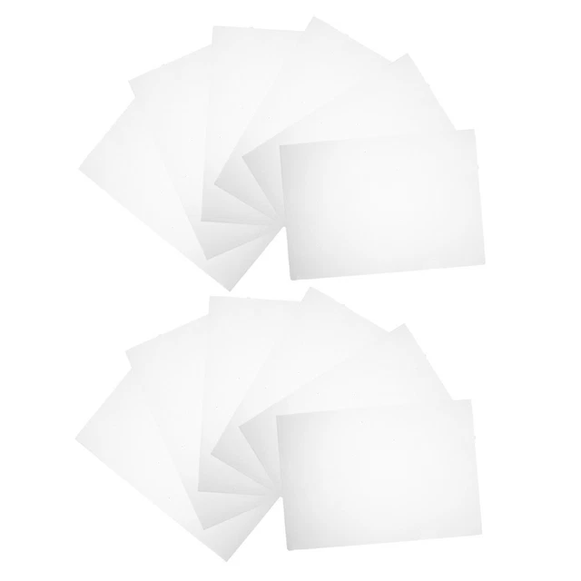 24 PCS PLASTIC Folder Clear Document Holder Binder Paper Sleeves $40.43 ...