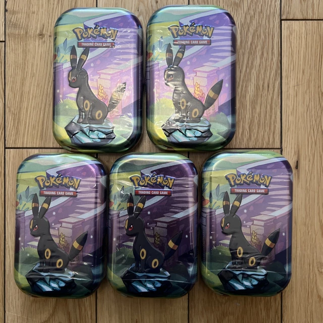 **SUPER RARE** 5X Pokémon TCG-Prismatic Evolutions Mini Tin – UMBREON ...