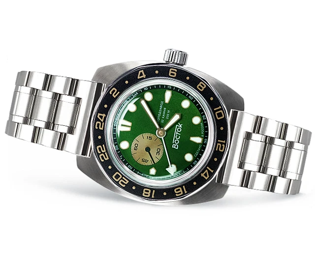 VOSTOK AMFIBIA GMT 17099B / Vostok Amphibia Gmt 17099B EUR 209,00 ...