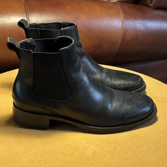 COLE HAAN C11058 NikeAir 9 M Chelsea Boots Black Leather - Stylish ...