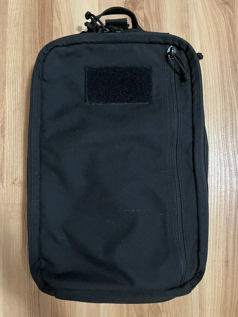 RECYCLED FIREFIGHTER BACKPACK 24-Hr Black 1000d Cordura Hi-viz Orange ...