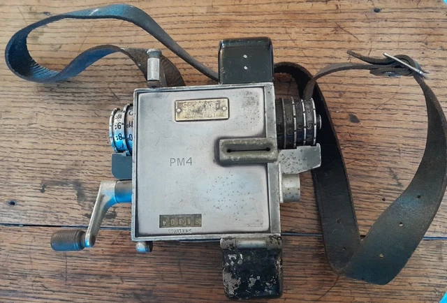 VINTAGE OLD SETRIGHT PM4 Bus Conductor Ticket Machine £25.00 - PicClick UK