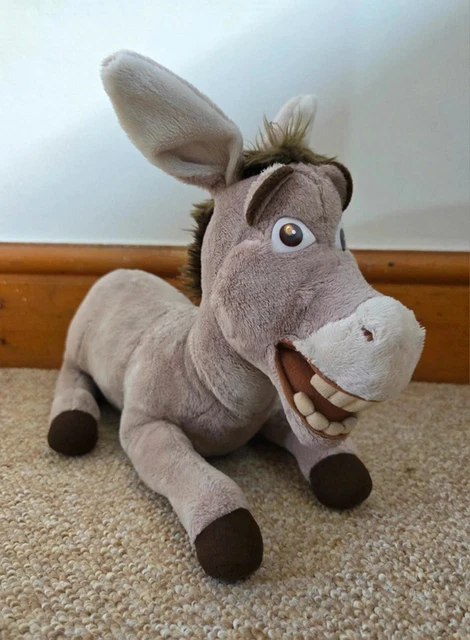 DREAMWORKS | SHREK 2 Donkey Plush | 2004 Vintage | Gosh Toys ...