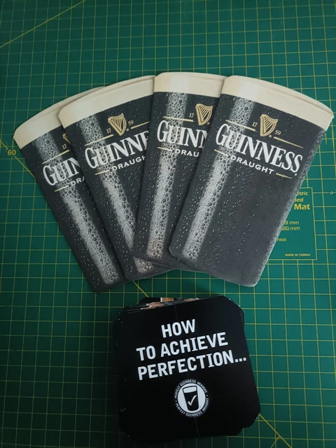 GUINNESS BEER MATS and Folding Cards £1.70 - PicClick UK