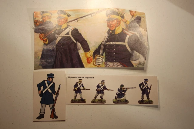 1/72 47 PIECES Waterloo Prussian Infantry Airfix, Atlantic, Esci ...