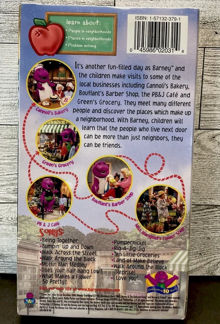 WALK AROUND THE Block with Barney VHS NEW Sealed. $28.78 - PicClick CA