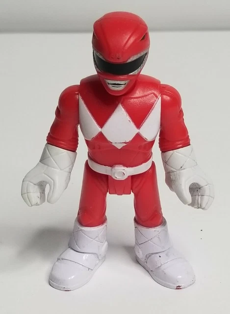 FISHER PRICE IMAGINEXT Mighty Morphin POWER RANGERS Red Ranger Figure ...
