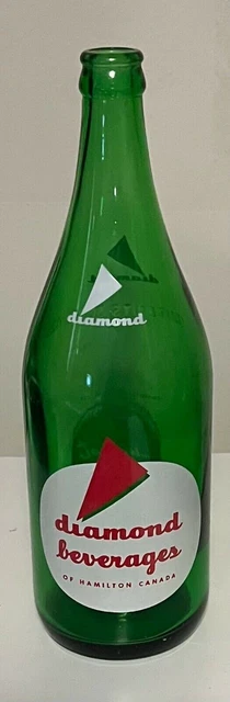 DIAMOND BEVERAGES - 30oz Soda Pop Bottle - Hamilton, Ontario, Canada ...