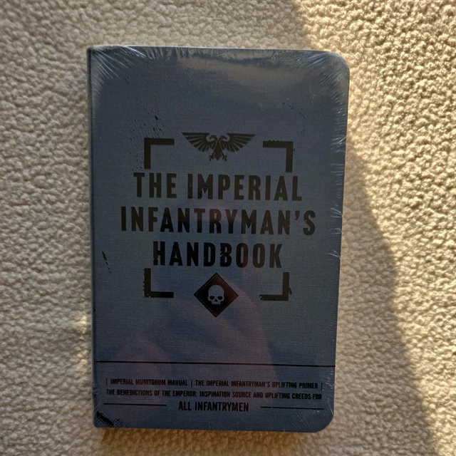 WARHAMMER 40K THE Imperial Infantryman’s Handbook 2025 Edition £59.96 ...