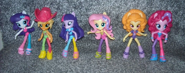 MY LITTLE PONY equestria mini Rainbow Rocks including Adagio Dazzle £5. ...