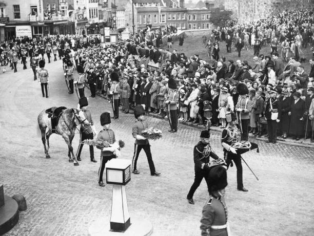 THE FUNERAL PRINCE Arthur Connaught cousin George VI Windsor riderl ...