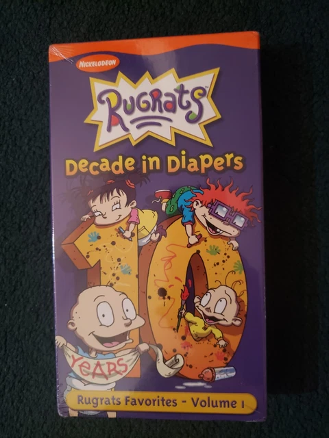 NICKELODEON: RUGRATS - Decade in Diapers: Rugrats Favorites Vol. 1 (VHS ...