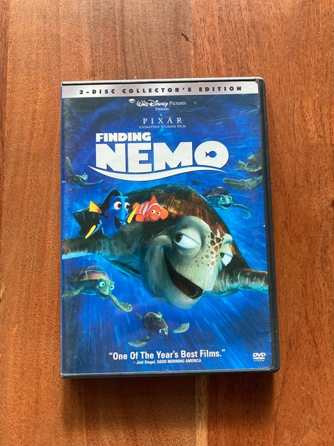 FINDING NEMO DVD Two Disc Collector's Edition Walt Disney Pixar $3.00 ...
