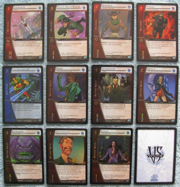 VS SYSTEM SUPERMAN, Man of Steel Foil Cards [Part 2/4] (DSM) £1.49 ...