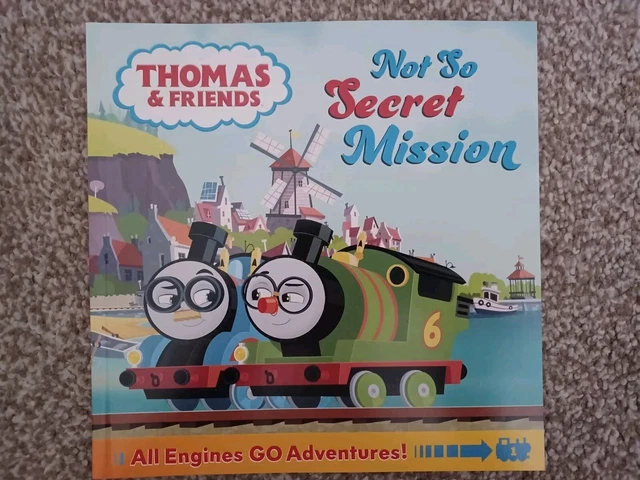 THOMAS & FRIENDS Story Book Not So Secret Mission Story Book Brand New ...