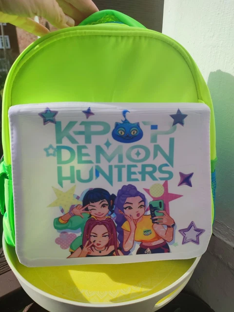 KPOP DEMON HUNTERS backpack in green £12.92 - PicClick UK