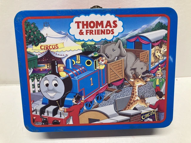 THOMAS THE TRAIN & Friends Vintage Ravensburger Sodor Circus Tin Lunch ...