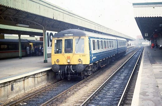 ORIGINAL COLOUR SLIDE of 51132 BR class 116 DMU £1.99 - PicClick UK