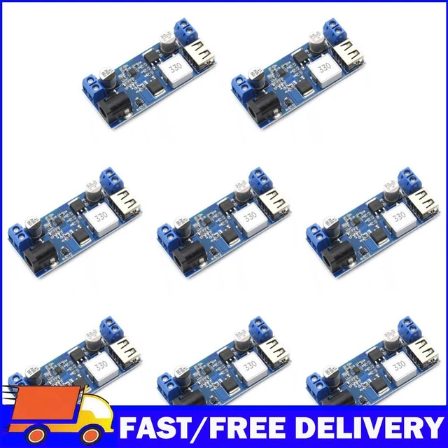 DC-DC 24V/12V TO 5V 5A Step Down Power Supply Buck Converter Adjustable ...