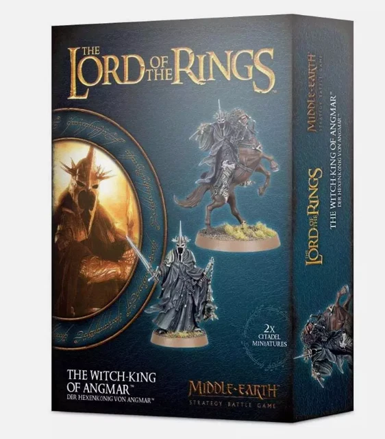 THE WITCH-KING OF Angmar MESBG Middle Earth Brand New Warhammer hobbit ...