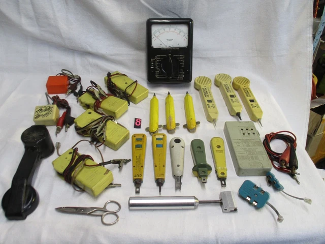 BELL SYSTEM LINEMAN Tools Test Sets Phone Meter Tone Tracer 200B 139BKS ...