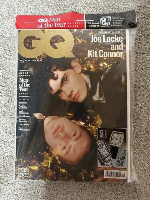 KIT CONNOR JOE Locke SYDNEY SWEENEY GQ magazine December 2022. NEW ...