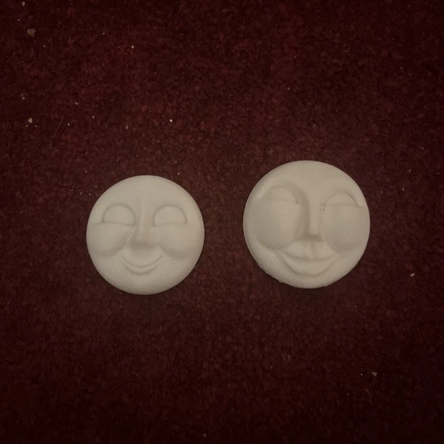 3D PRINTED EDWARD and Gordon faces great for model making, O scale? G ...