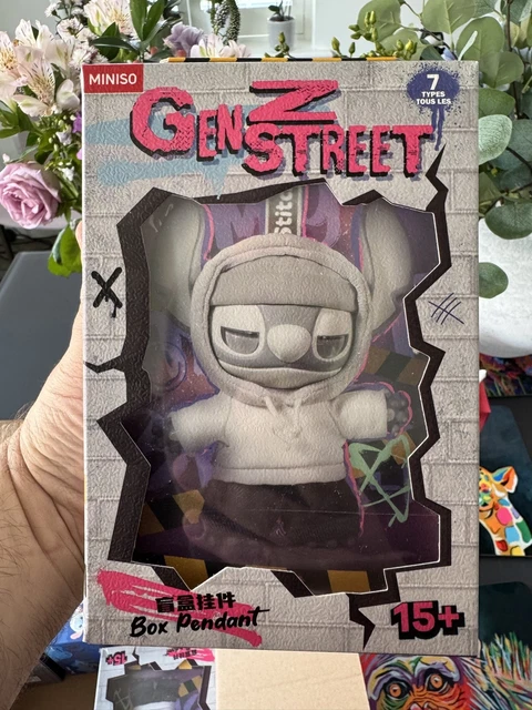 DISNEY MINISO STITCH Gen Z Street - Soft Keychain Pendant £31.88 ...