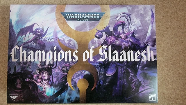 WARHAMMER 40K EMPERORS Children Army Box Set Champions Of Slaanesh £151 ...