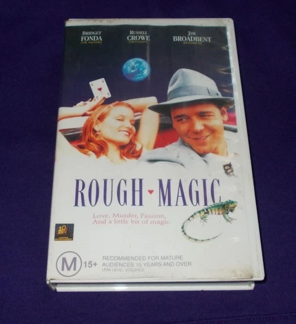 ROUGH MAGIC VHS Pal Russell Crowe Bridget Fonda $24.68 - PicClick AU
