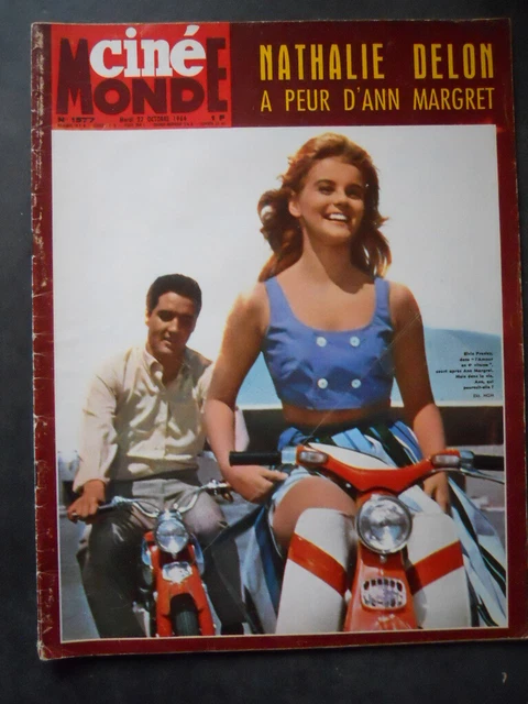 CINE MONDE 1577 1964 Elvis Presley Ann Margret Audrey Hepburn [G681] EUR 9,76 - PicClick FR