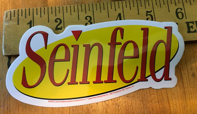SEINFELD LOGO STICKER Kramer Jerry Elaine George Costanza Larry David 5 ...