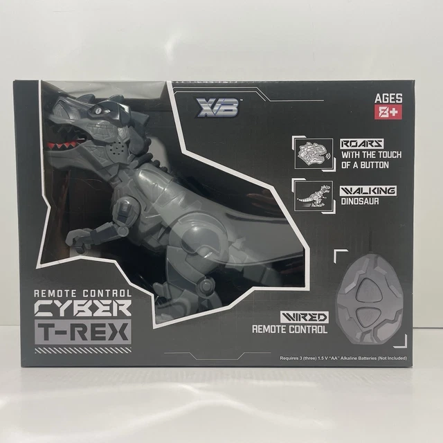 REMOTE CONTROL CYBER T-Rex Walks/Roars Dark Gray $6.00 - PicClick