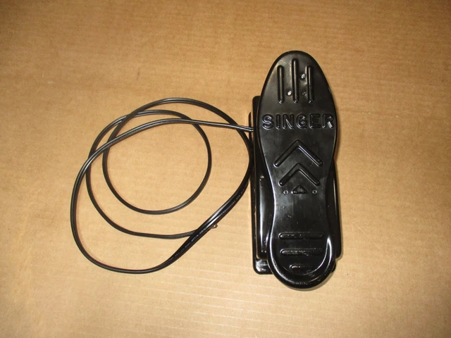 VINTAGE SINGER SEWING Machine Foot Pedal Antique Control 192871 ...