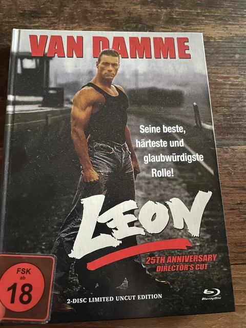LEON (UNCUT, LIMITED Mediabook, Blu-ray+DVD, Cover A) (1990) [FSK 18] 202/250 EUR 45,00 ...