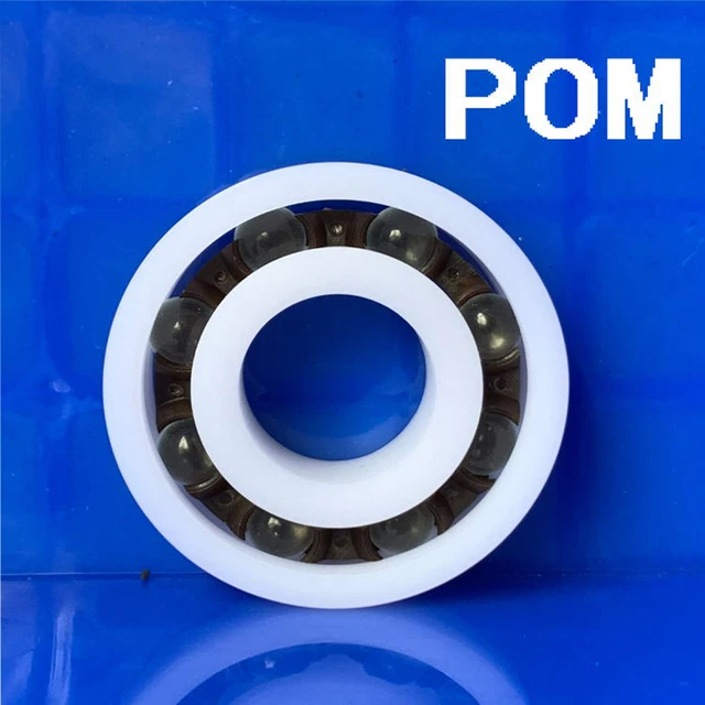 POM NYLON KUNSTSTOFF PRÄZISION Kugellager Glaskugellager 6300 bis 6310 ...
