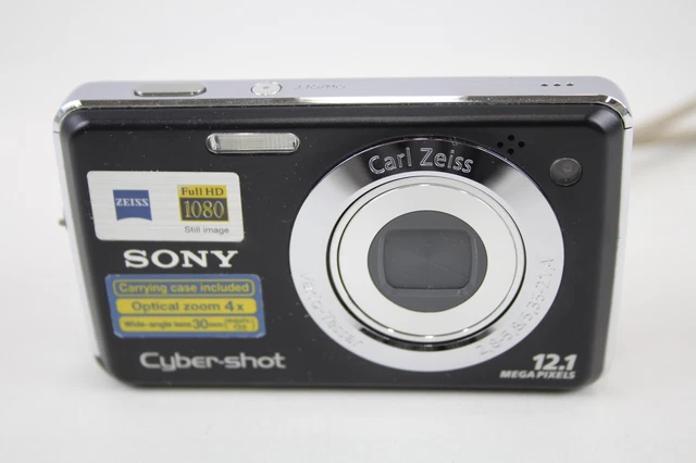 CÁMARA DIGITAL COMPACTA Sony Cybershot DSC-W215 funciona con lente zoom ...