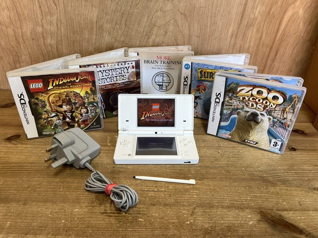 NINTENDO DSI DS Handheld Console - White - Bundle - 5 Games & Charger £ ...