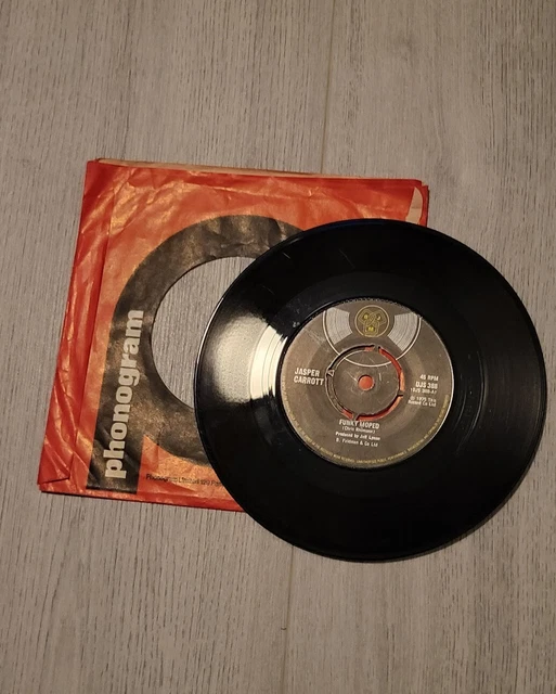 JASPER CARROTT. FUNKY MOPED. MAGIC ROUNDABOUT. 7” Vinyl. VG+. DJM. 1975 ...
